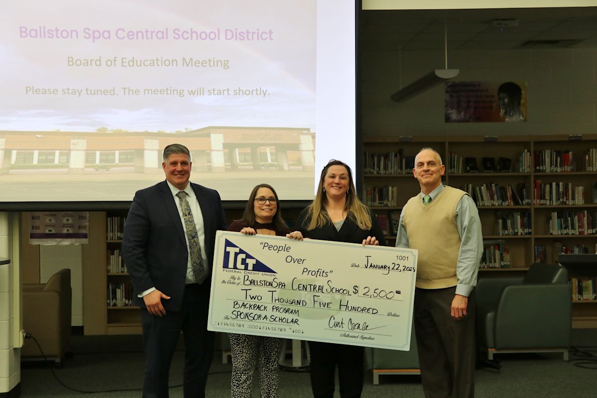 TCT Federal Credit Union Makes Generous Donation to District Programs ...