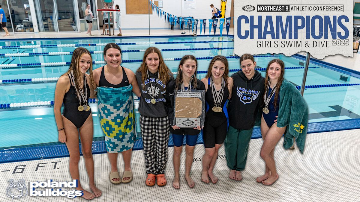 2025 NE8 CHAMPIONS - GIRLS SWIM & DIVE | News Post