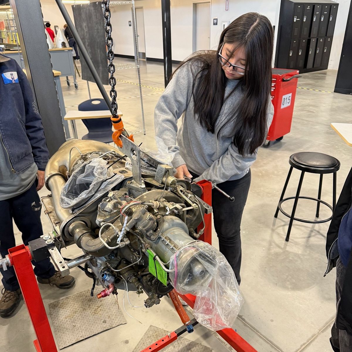 Aviation Maintenance Students Take Flight with Turbine Engines | Post Page