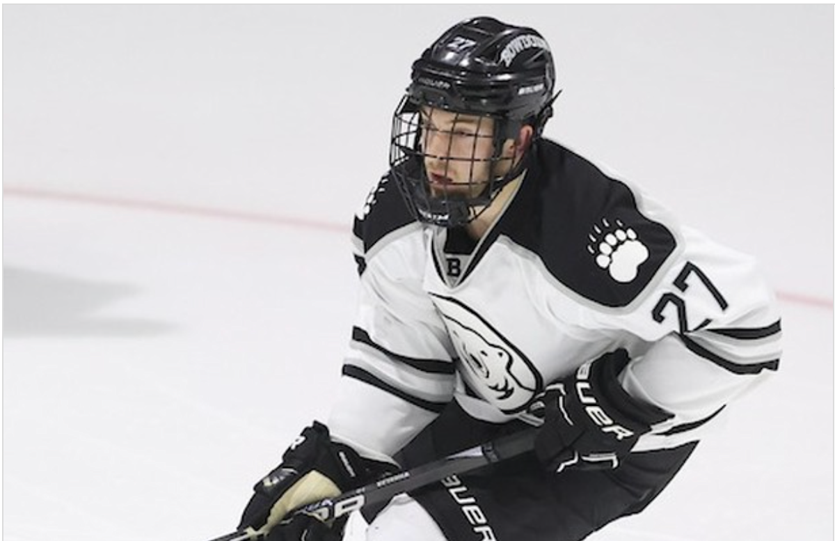 Luke Wheeler '18 Nominated for Hockey Humanitarian Award | Alumni Story