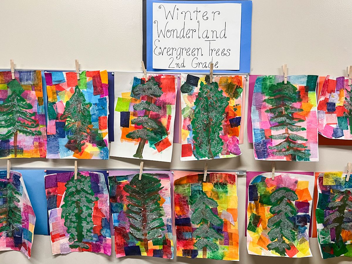 Lakeview Art Adds Color to Hallways | News Details