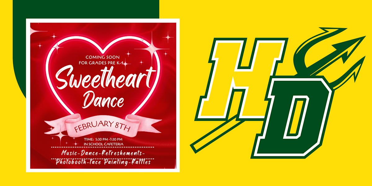 Sweetheart Dance for Prek-4: Proceeds Benefit HDTA CARES Foundation ...