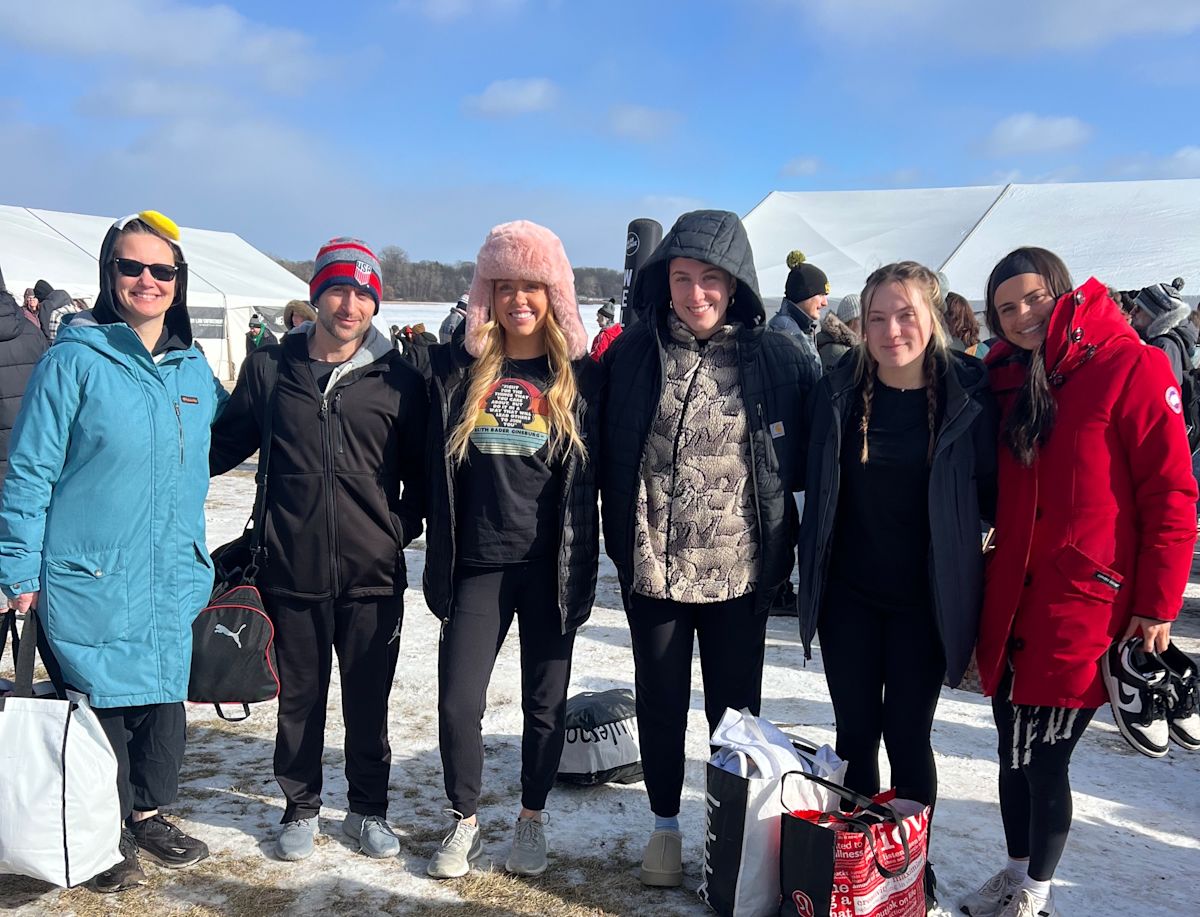 Central Staff Take Part in the Polar Plunge | Article