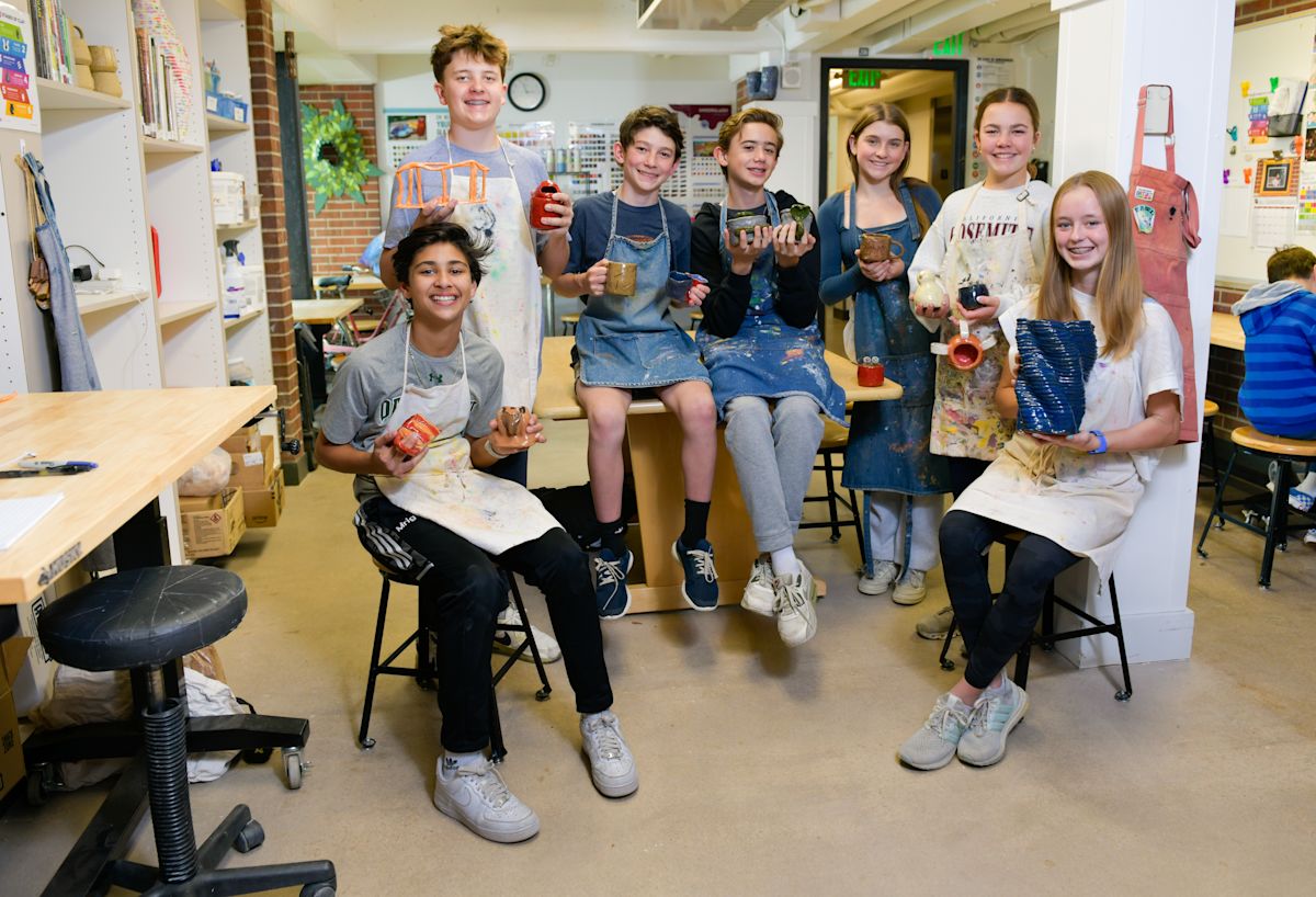 Middle School Ceramics: Cultivating a Family Vibe | News Details