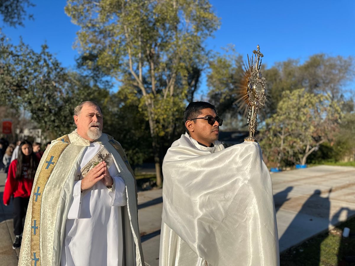 Eucharistic Procession from SJB Historic Church 2025 | School News Details