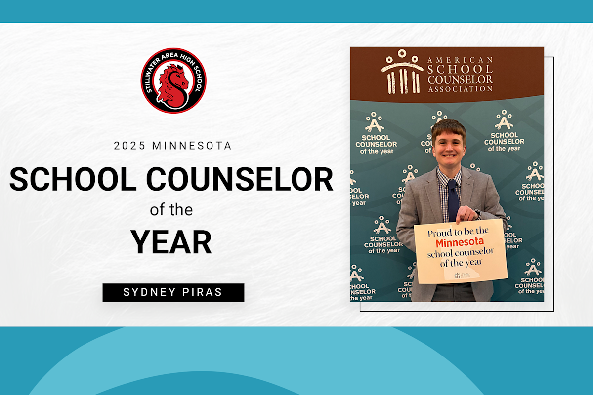 Piras Honored as Minnesota School Counselor of the Year | District News ...