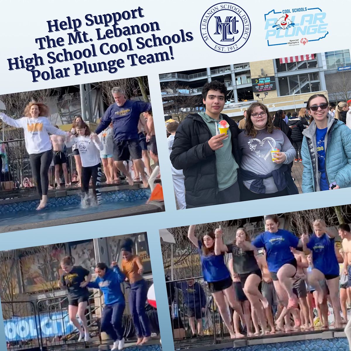 Support Our Mt. Lebanon High School Cool Schools Polar Plunge Team ...