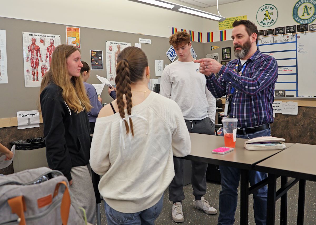 CTE Spotlight: Sports Medicine Students Put Their Senses to the Test ...