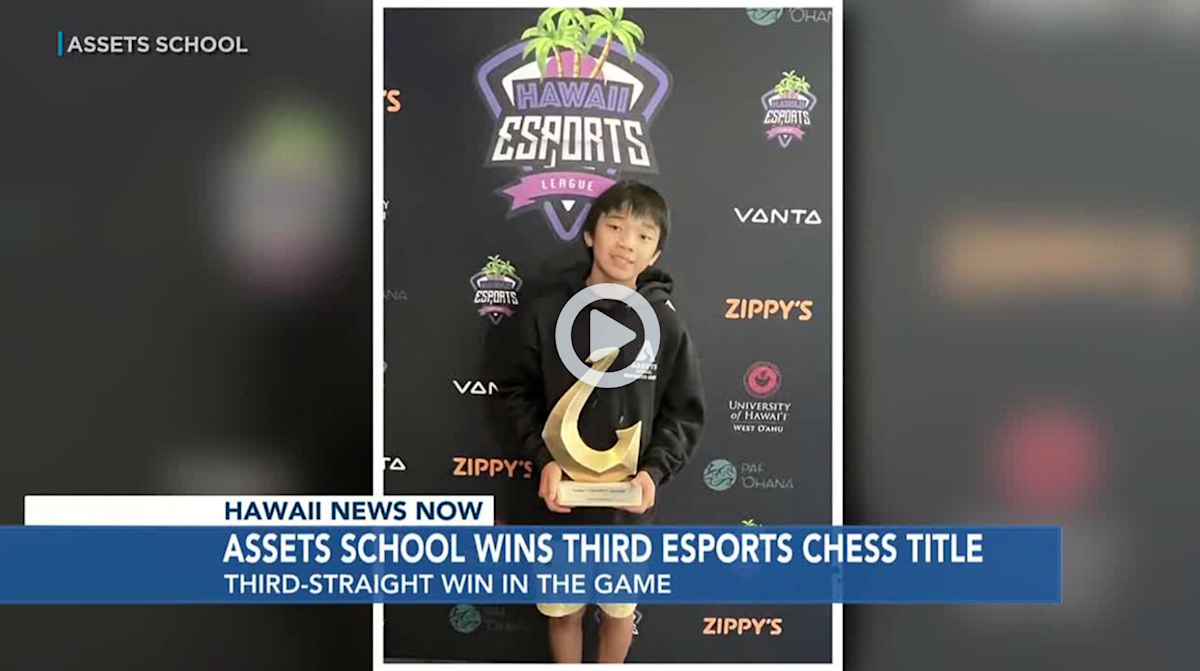Hawaii News Now: Esports chess championship for Assets School | Details