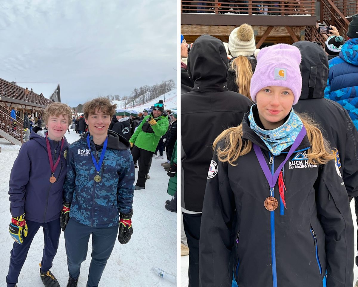Caden Burns '25, Liam Burns '28, and Sophia Wenberg '29 qualify for ...