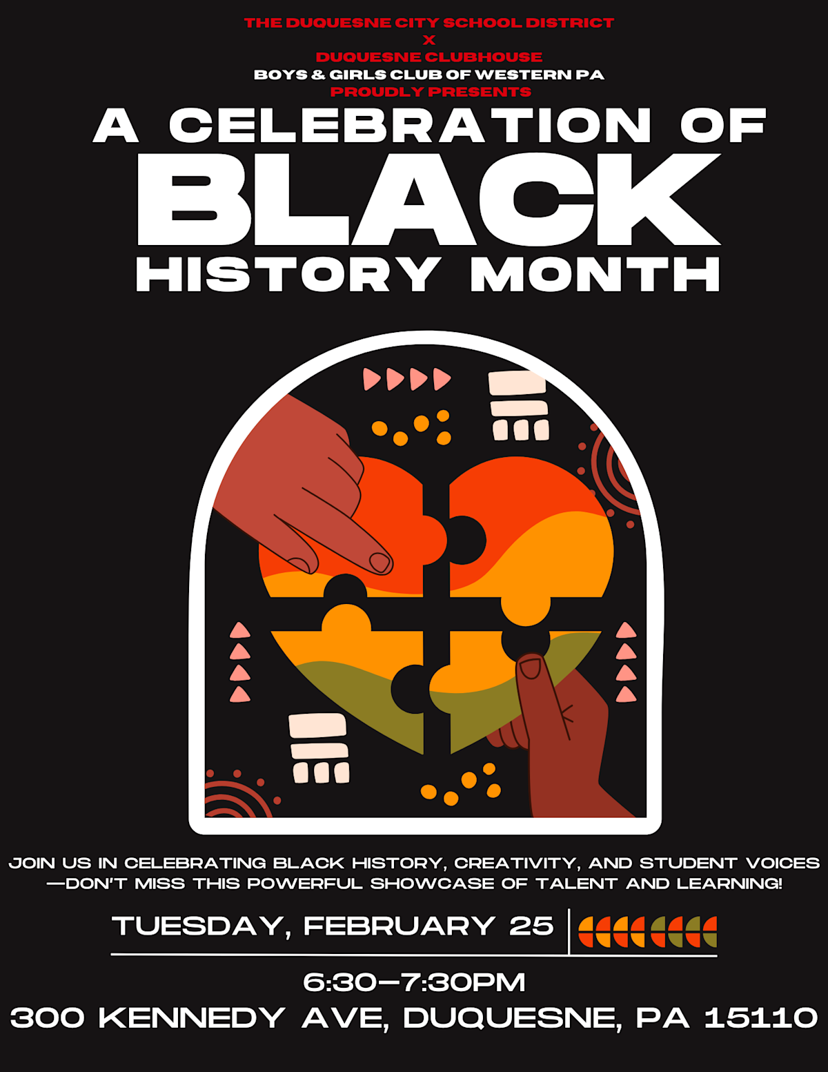 Black History Month celebration coming up on February 25 | News Details