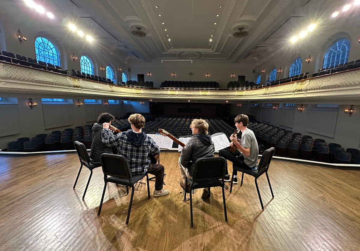 McCallie Guitar Quartet Performs at Yale’s Guitar Extravaganza Honoring ...