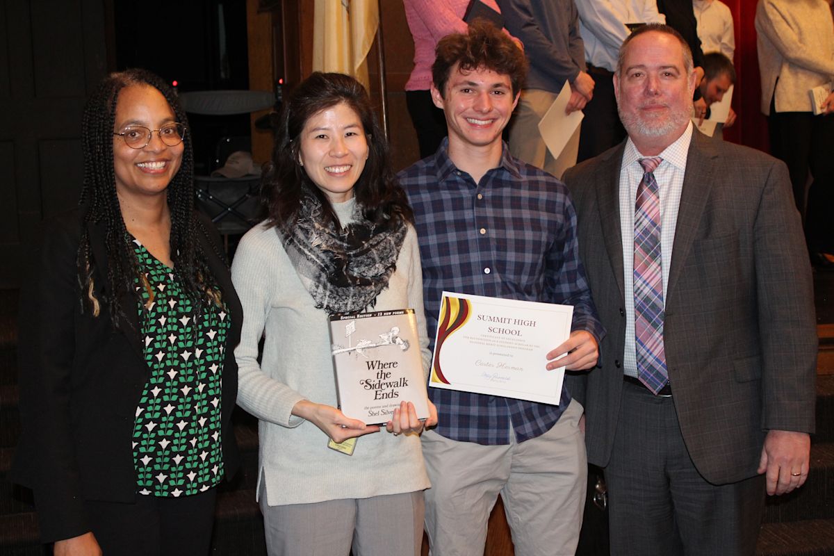National Merit Scholars Present Selected Book to Favorite Teacher | News Details - Summit Public ...