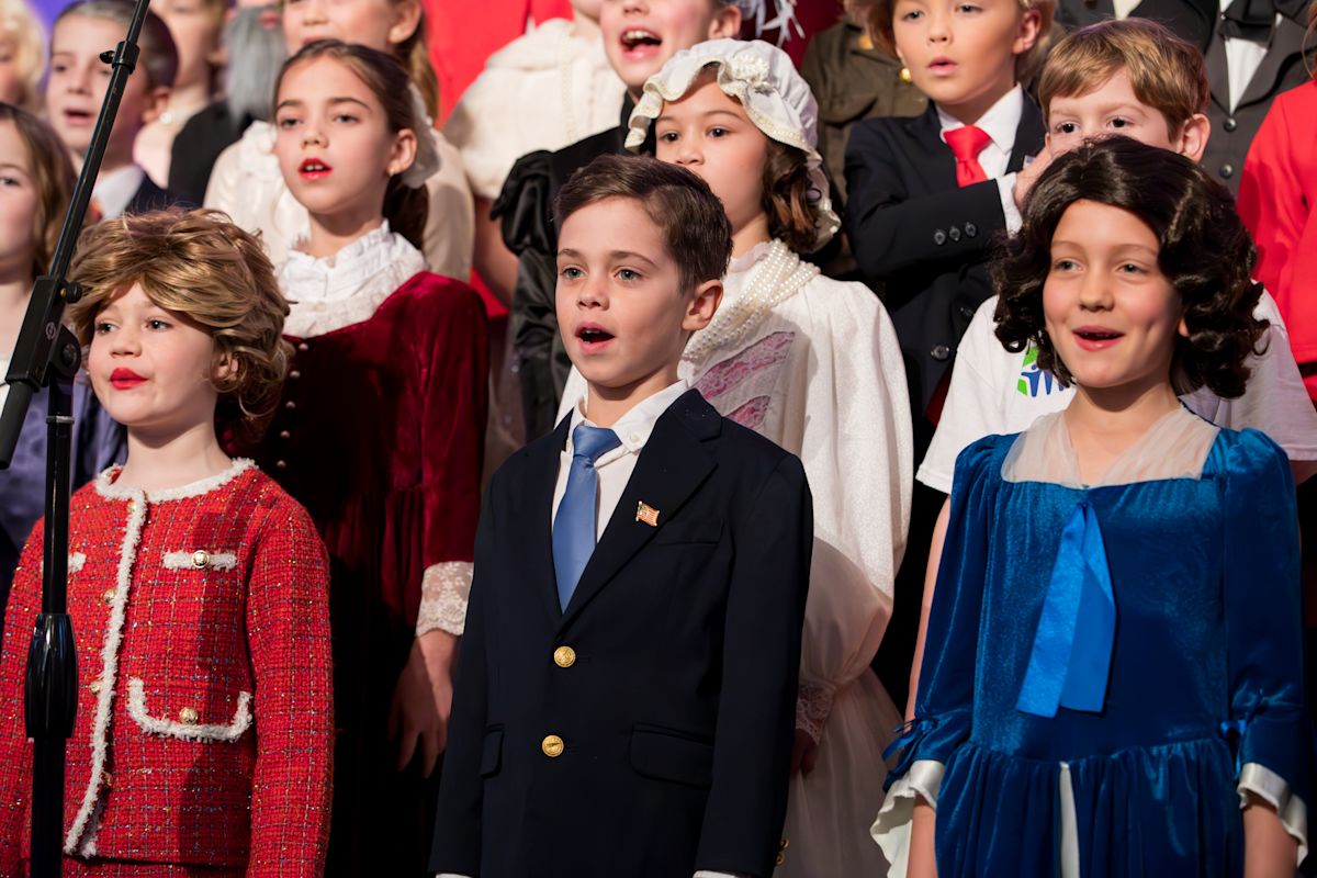 Building Confidence and Character | Second Grade Parade of Presidents Program | News Details