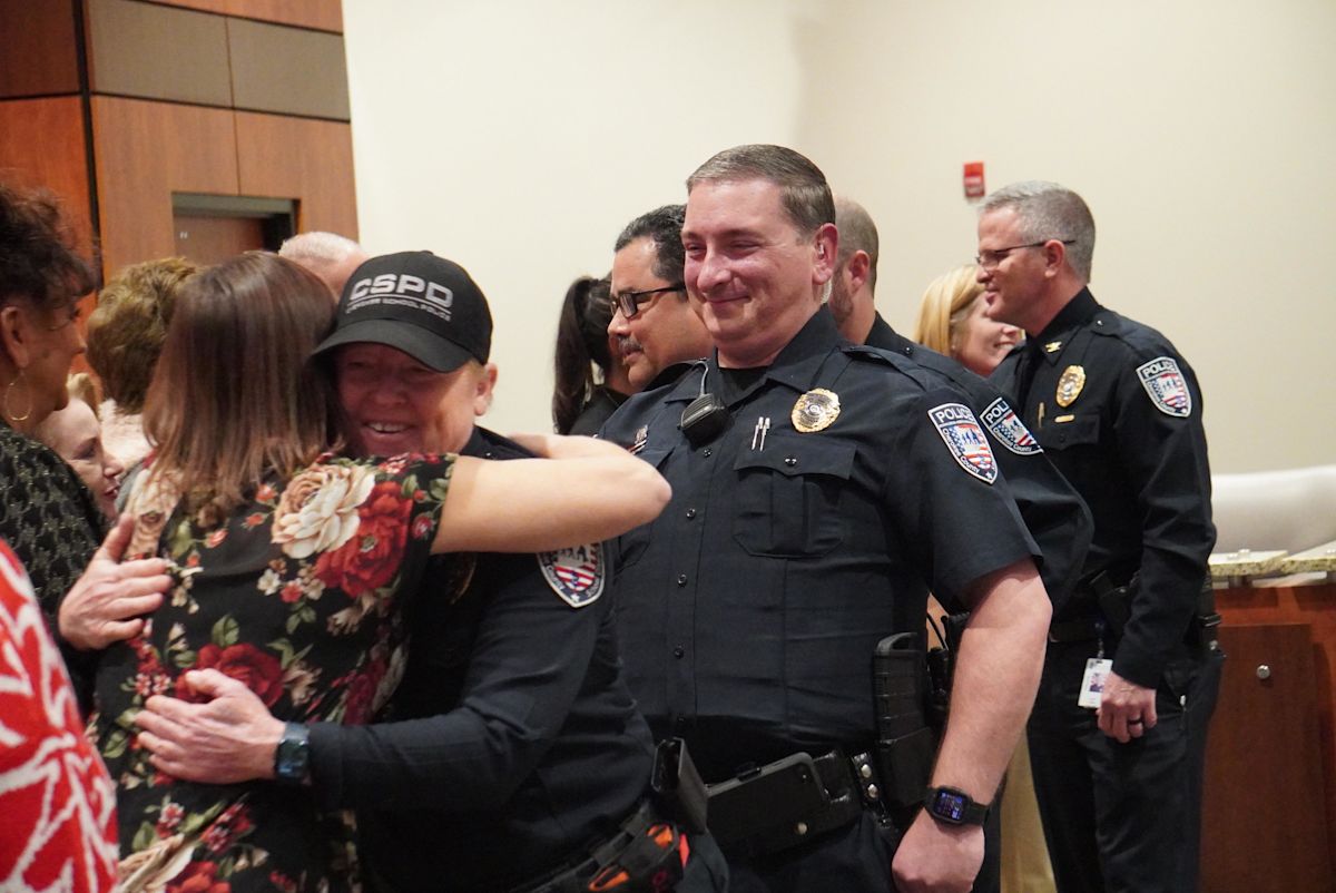 School Board Recognizes CCSD Police Officers | Post Detail