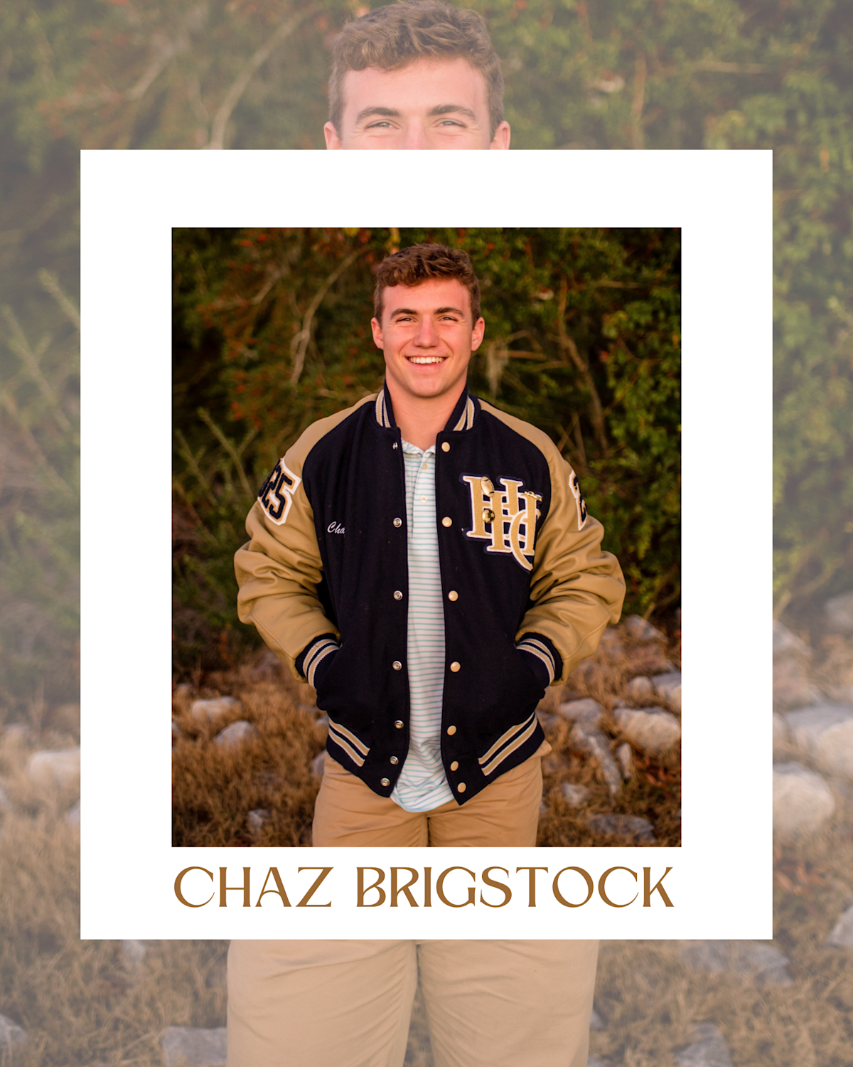 Chaz Brigstock | Details - Senior Stories