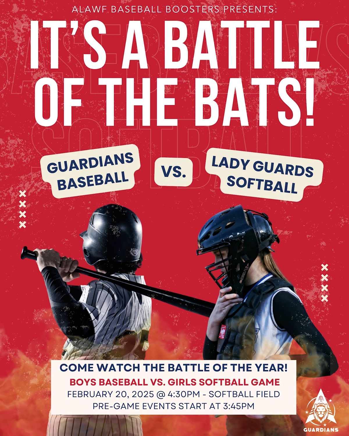 Battle of the Year: Guardians Baseball vs. Lady Guards Softball! | Post ...