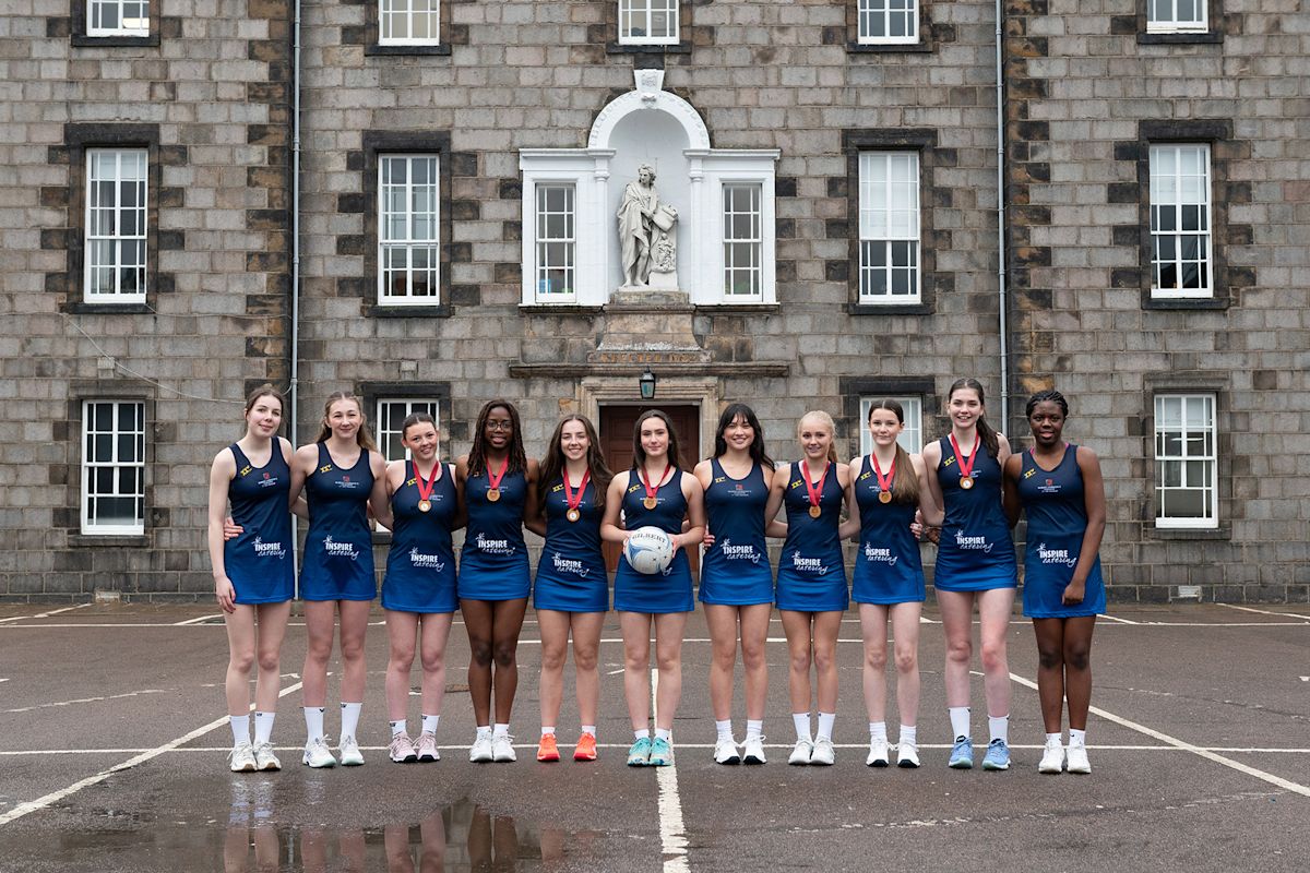 RGC 1st VII secure silver at the Scottish Independent Schools Netball ...