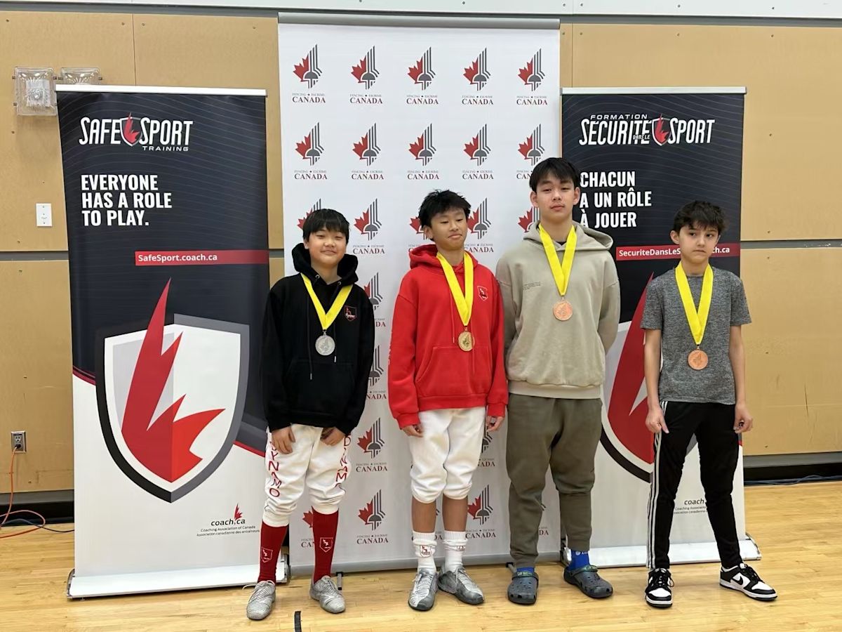 Meadowridge Fencers at the Canada Cup | News Posts - Meadowridge School
