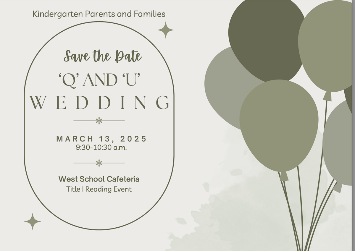 Save the Date for the 'Q' & 'U' Wedding! | Post Details