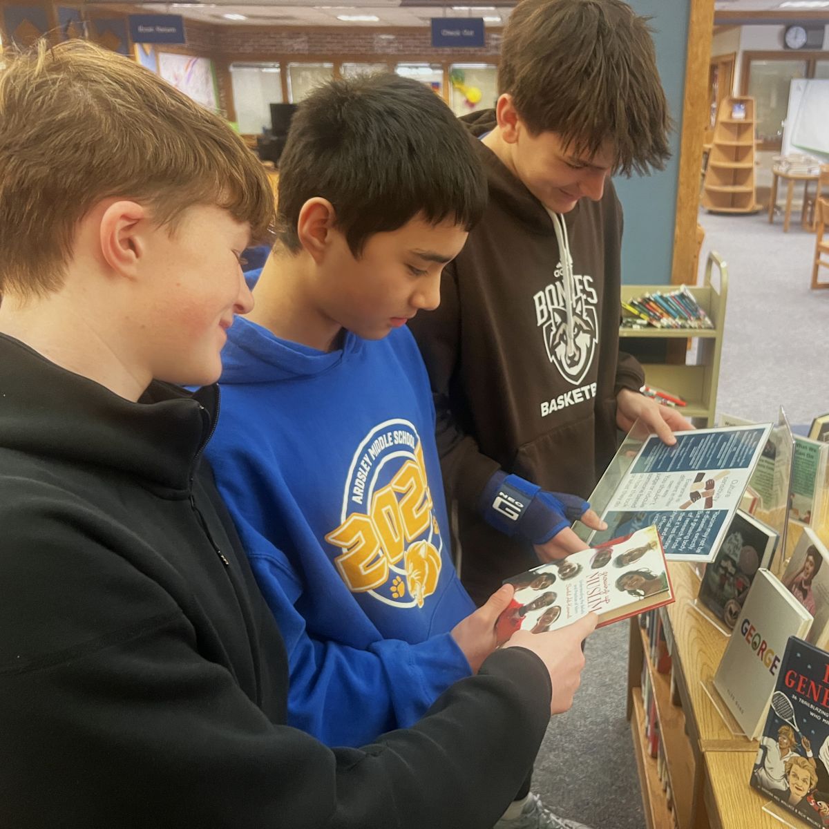 Eighth-Graders Create "Knowledge is Kindness" Pamphlets for Library ...