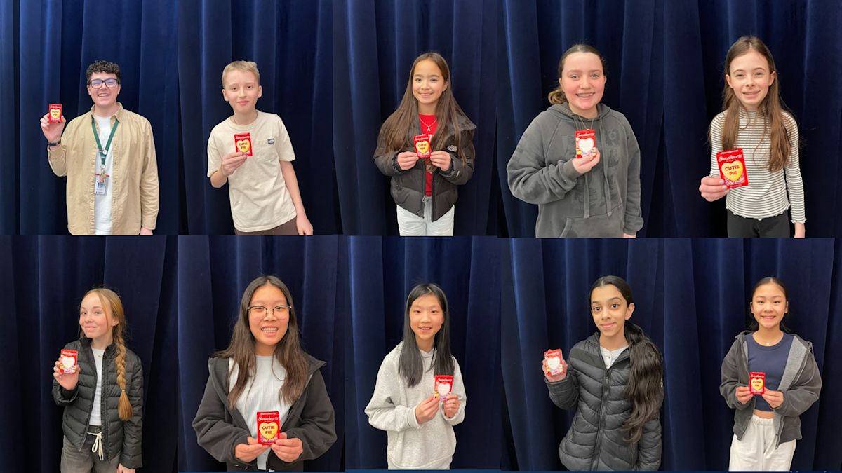 Spoonfuls of Fun as Students Race to Stack Candy Hearts for Valentine's ...