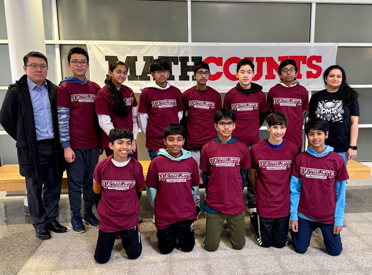 DMS MATHCOUNTS Team Wins Chester County Championship | Details