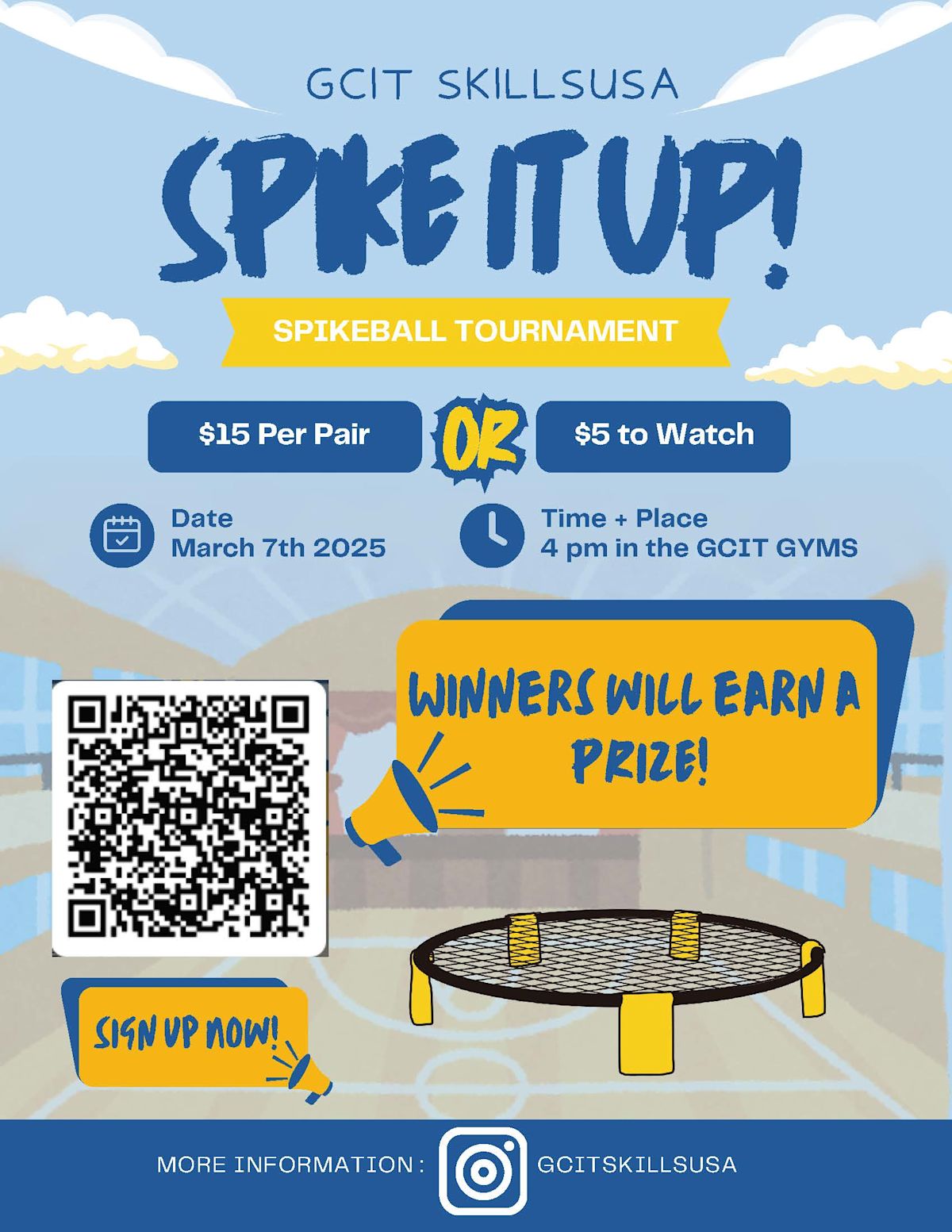 SkillsUSA Spikeball Tournament | News Details