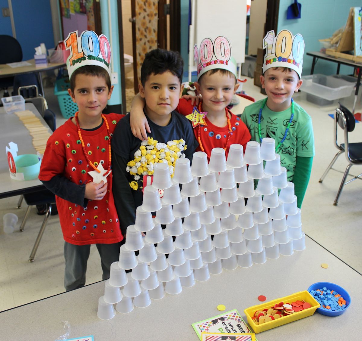 Elementary Students Mark 100th Day of School with Parades, Projects ...