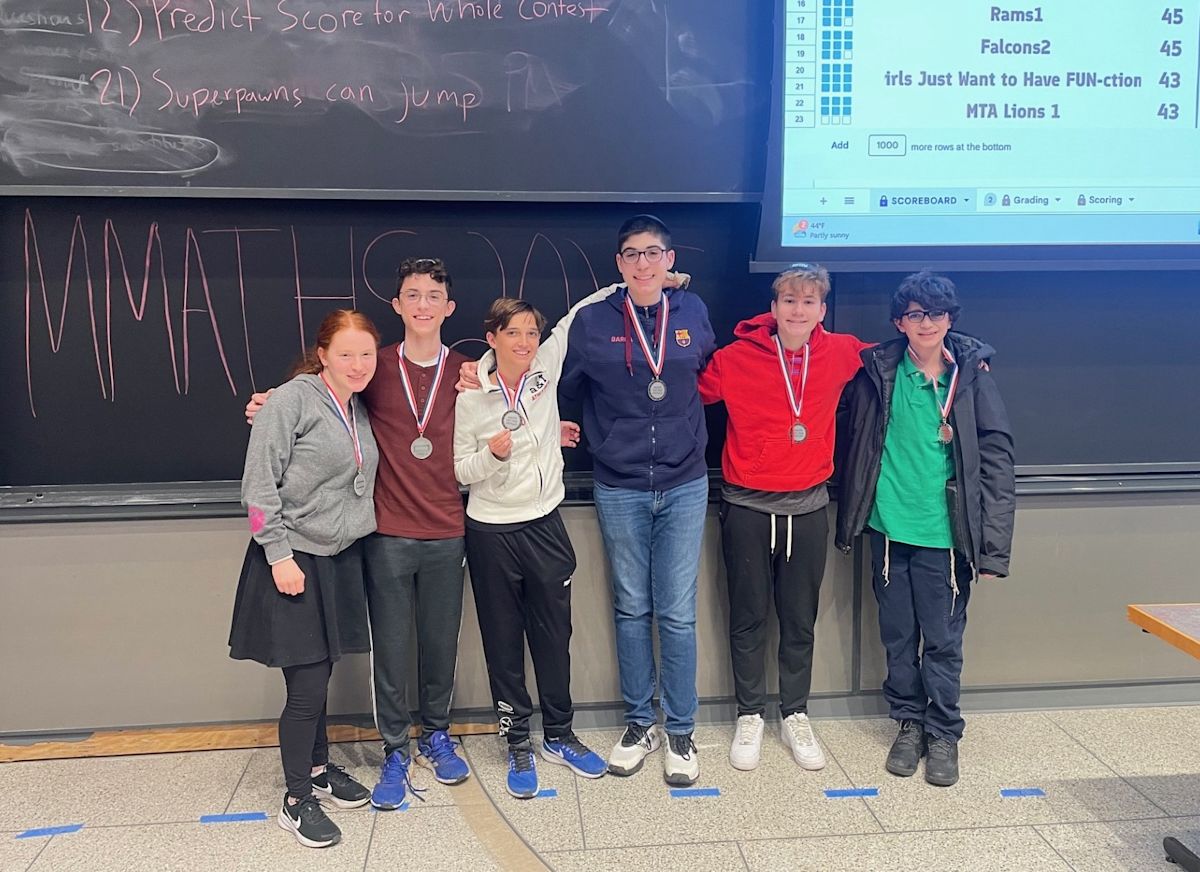 Ramaz Wins Silver at the Yale MMATHS Competition | Ramaz News - The ...