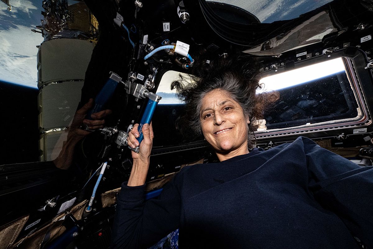 Zooming from Space: Astronaut Sunita Williams Inspires NSCD Students ...
