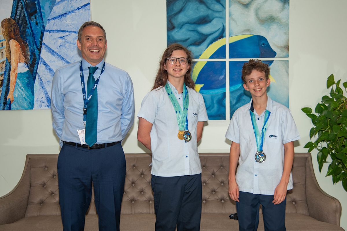 Doha College Students Shine at World Triathlon Championships | Default ...