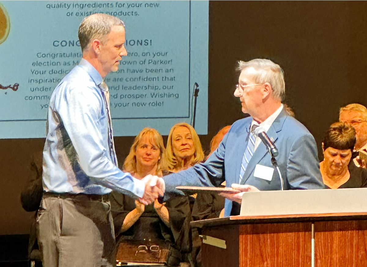 Legend High School Principal Jason Jacob Awarded at Parker State of the ...