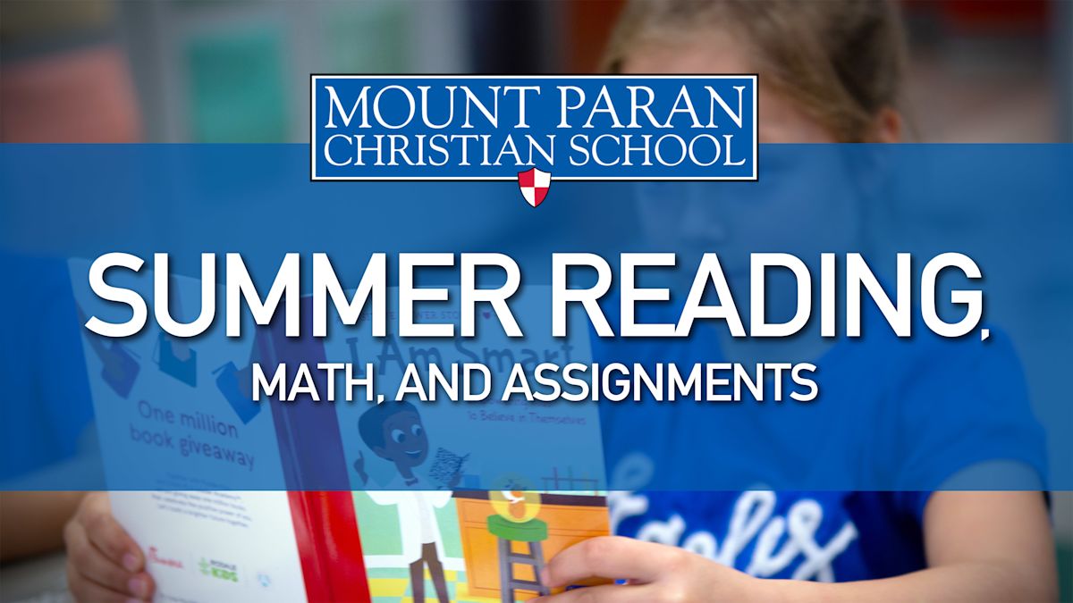 Summer Reading and Math Assignments | Graduation Class News at Mount ...
