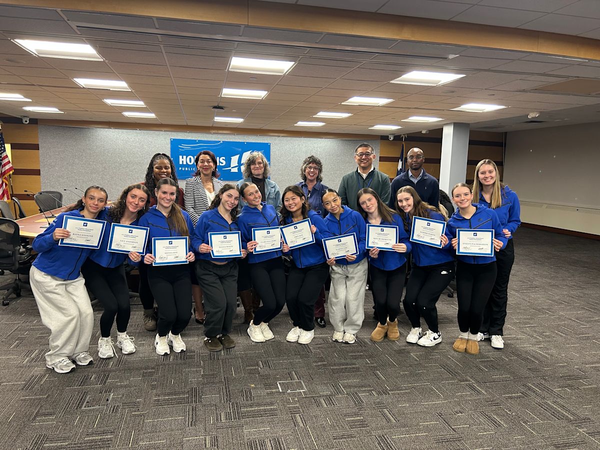 Hopkins School Board Honors Royelles | article - Hopkins High School