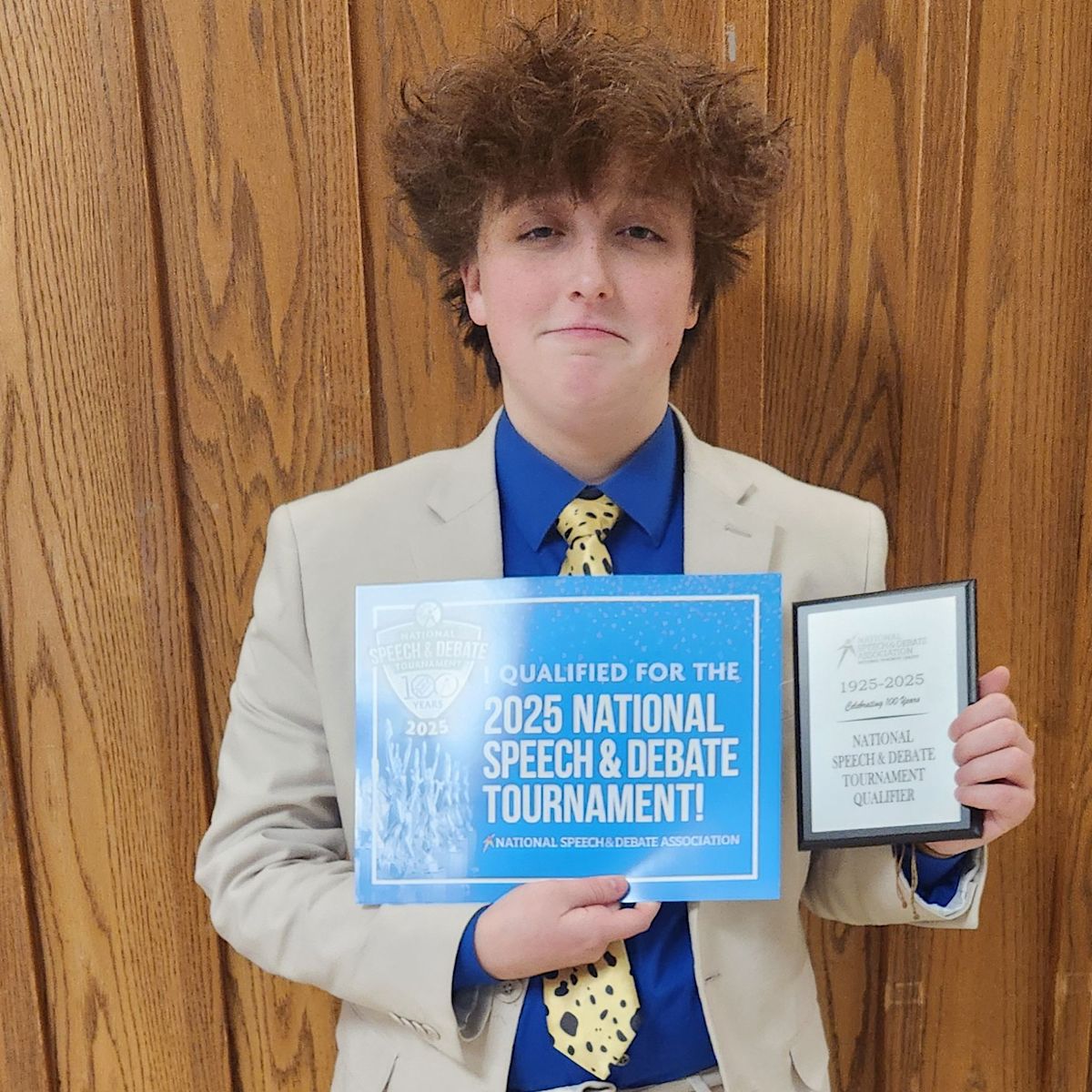 Elliot Griffith Qualifies for NSDA National Tournament for the Third ...