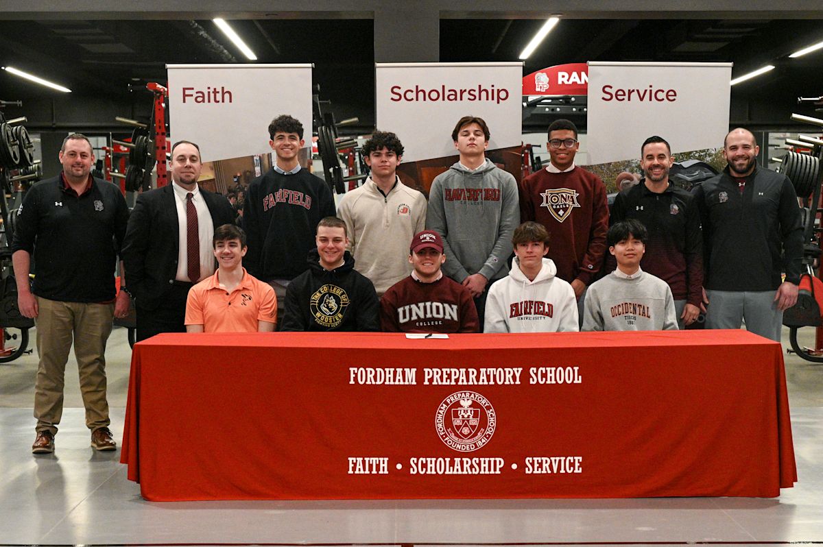 National Signing Day for Some of Fordham Prep’s Hard-working Student ...