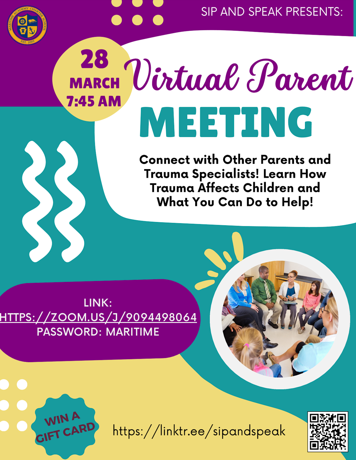 Sip and Speak Presents: How Trauma Affects Children | Post Detail