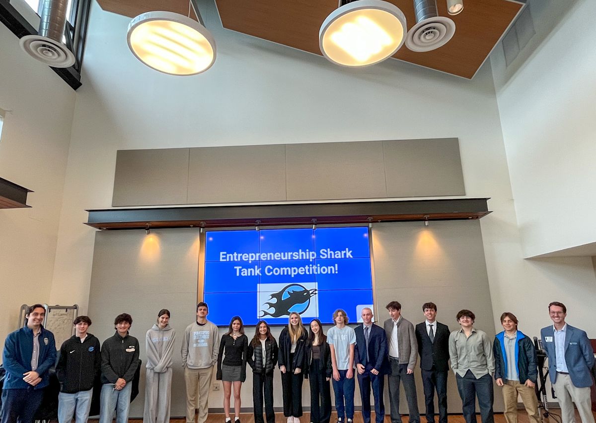 Entrepreneurship Students Compete in Shark Tank Competition | Voices ...