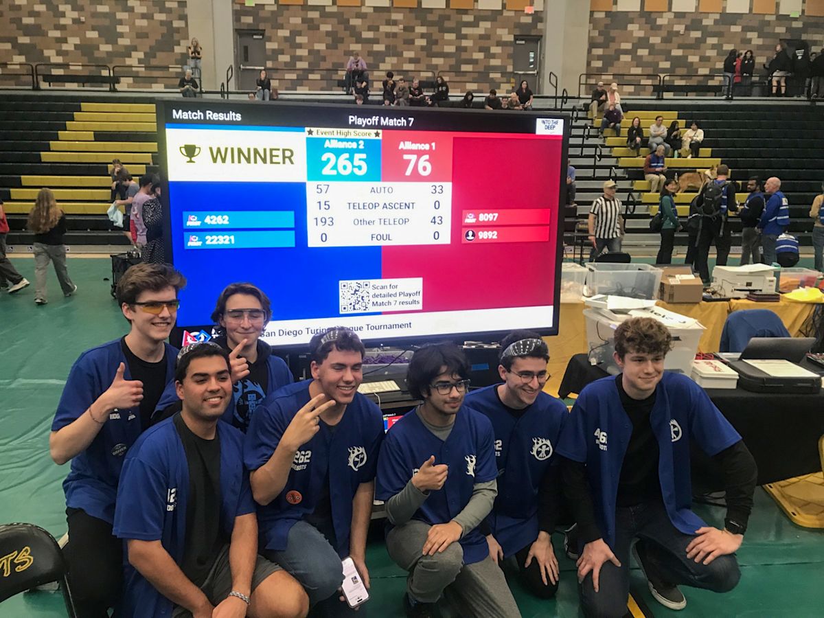 Ridgebots Win San Diego FTC Turing League Championship! | Voices From The Ridge