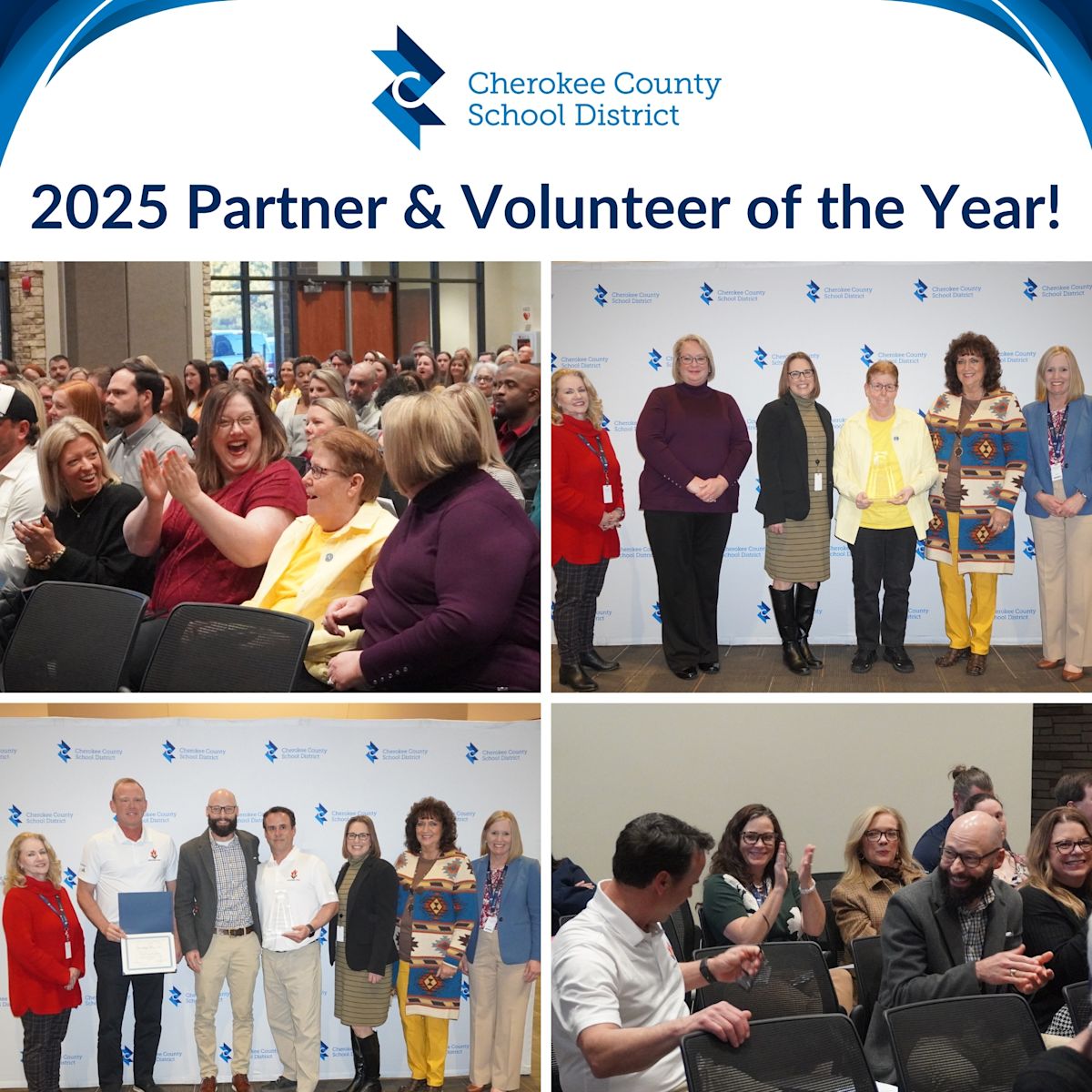 CCSD Celebrates 2025 Partners of the Year, Volunteers of the Year ...