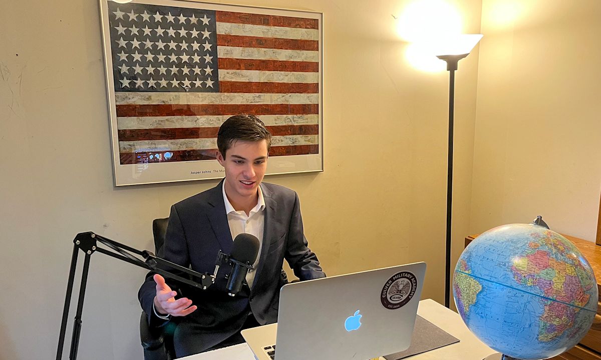 CMA 4th classman creates podcasts talking to leaders about how they ...