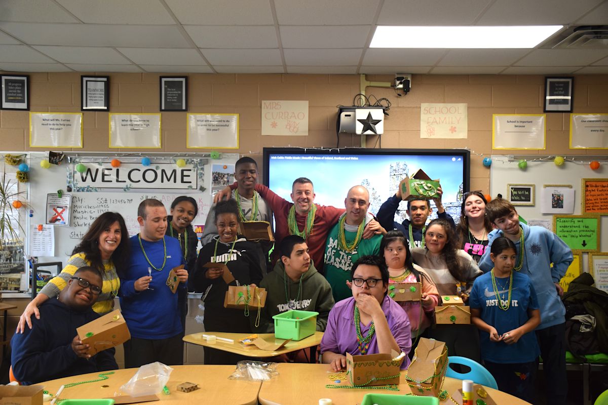 WFHS Freshman Class Council Collaborates with PALS Club for St. Patrick ...