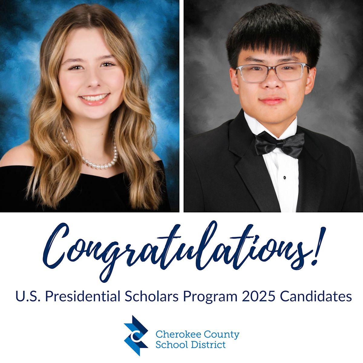 CCSD Students Named U.S. Presidential Scholars Program Candidates ...