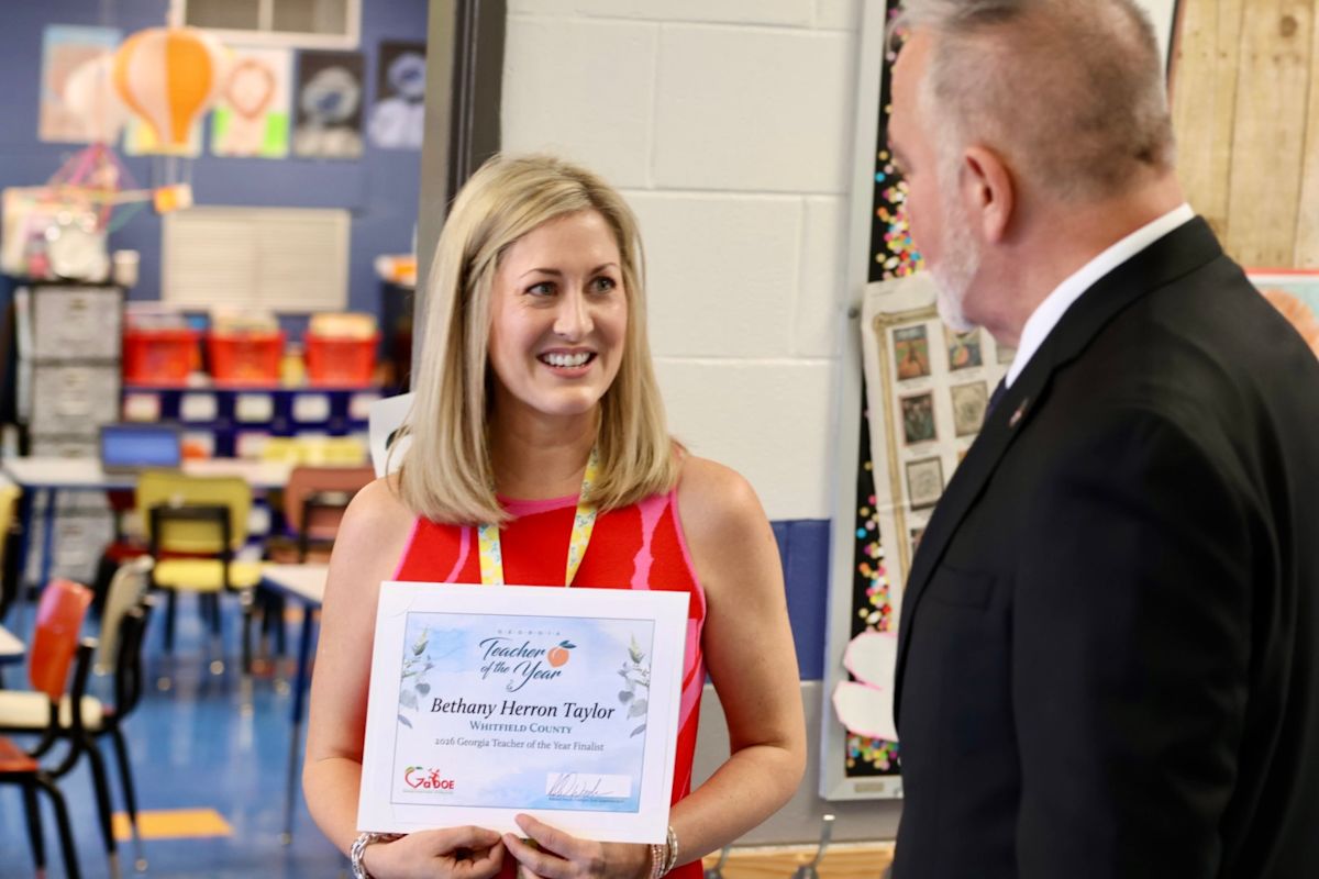 Bethany Taylor named Top 10 Finalist for Georgia Teacher of the Year ...