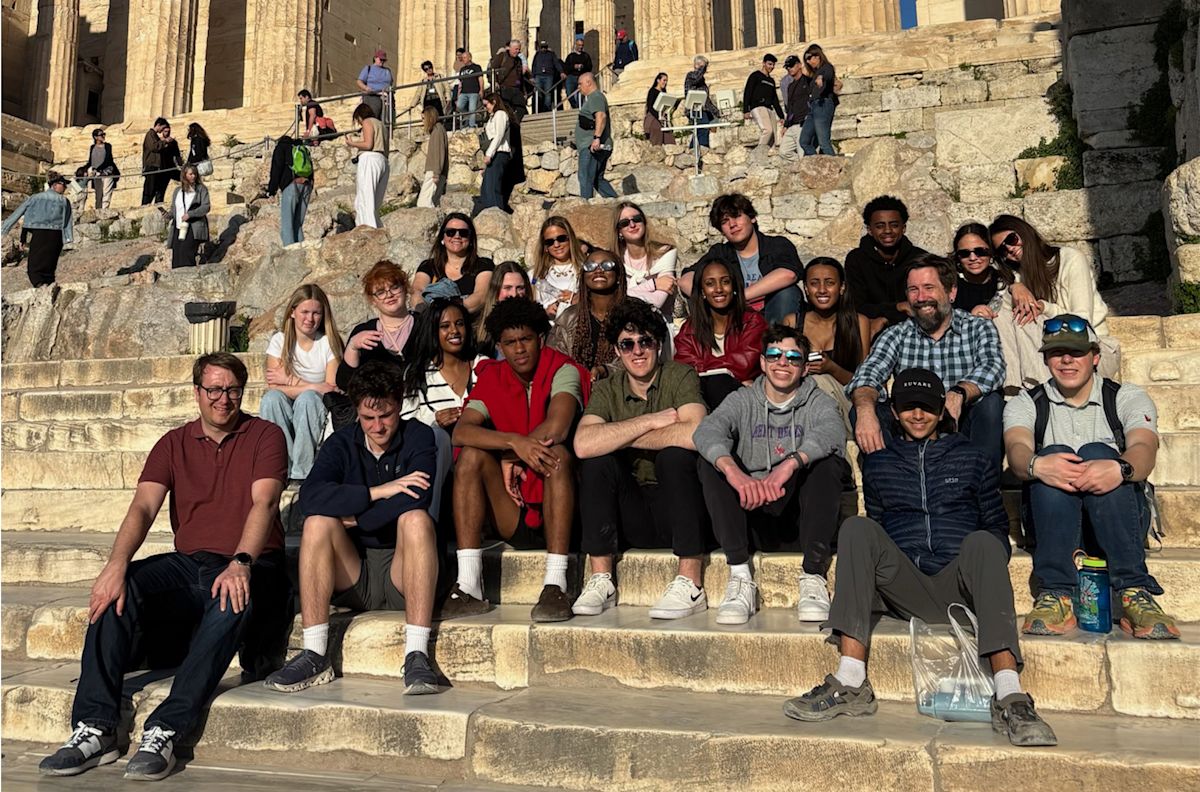Model UN Explores the Roots of Democracy in Greece | News Detail