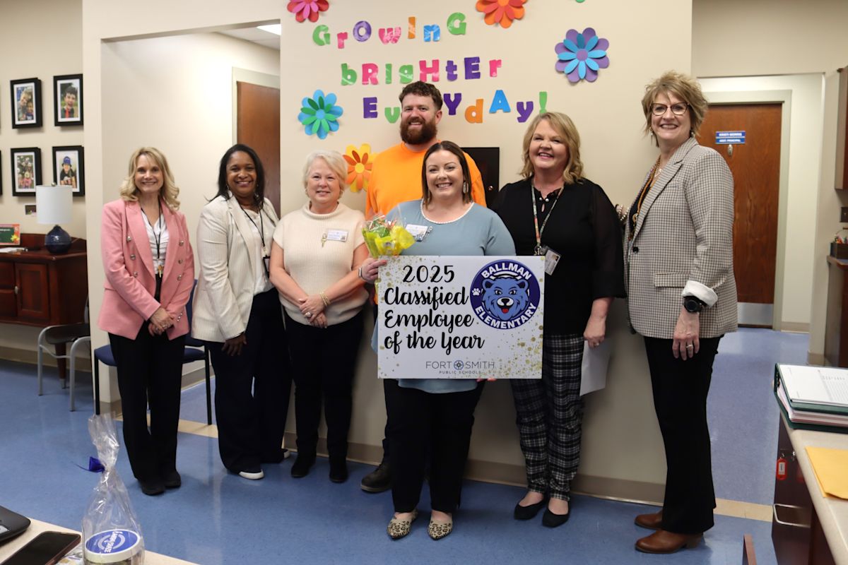 Ashley Russell Honored as Ballman Elementary’s Classified Employee of ...