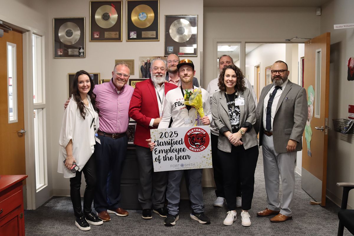 Jeremy Goss Honored as Northside Classified Employee of the Year ...