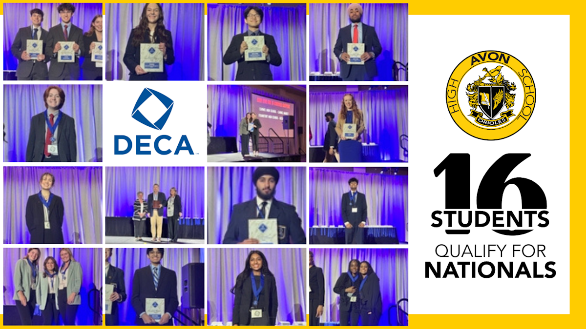 16 AHS Students Qualify for DECA Nationals | Experience Avon