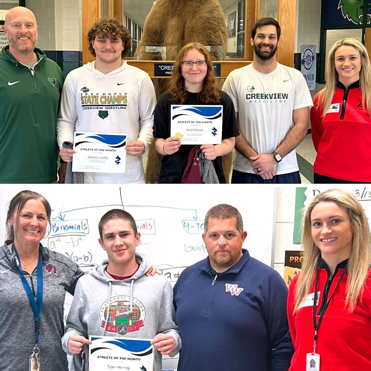 CCSD Recognizes Three Athletes of the Month | Post Detail